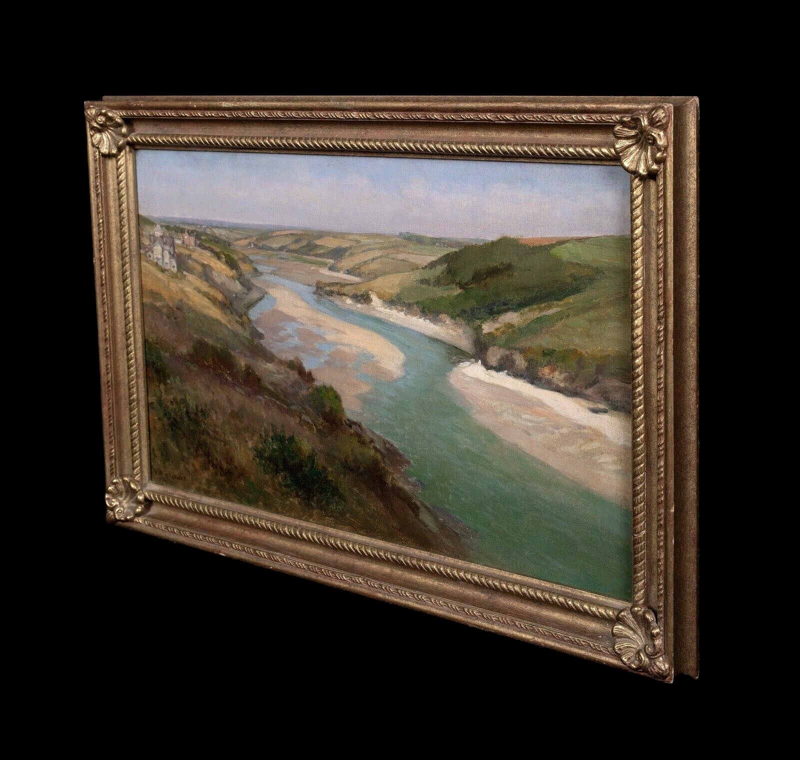 Arthur Wilde Parsons | VIEW OF THE GANNEL ESTUARY CRANTOCK (19th ...