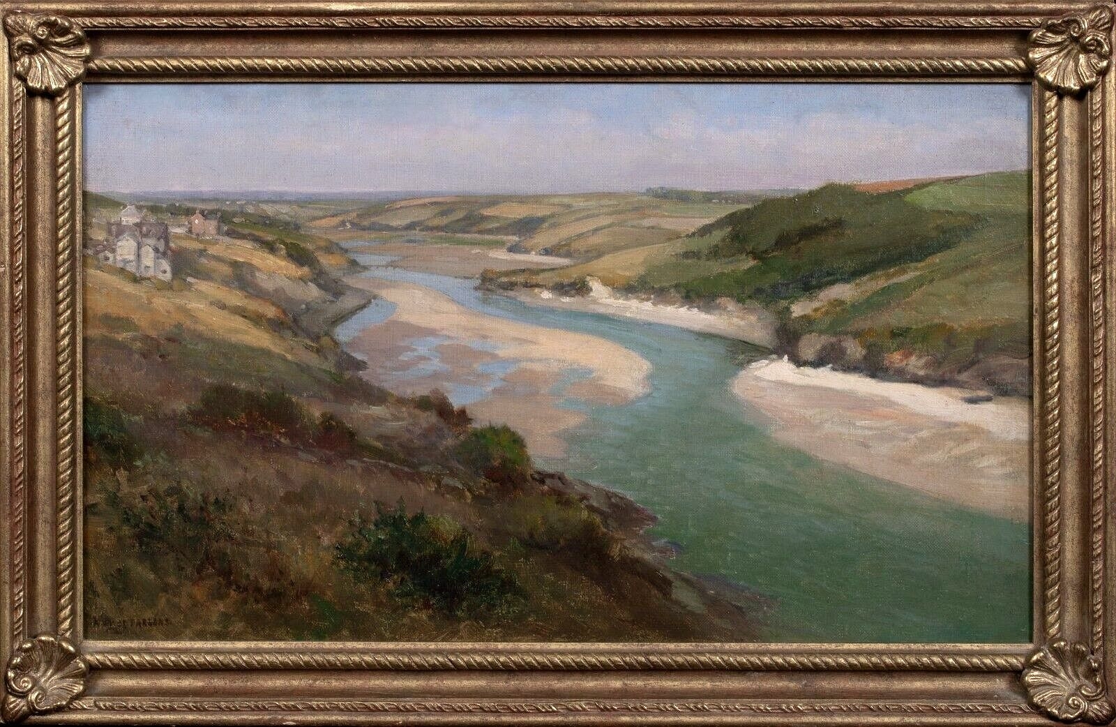 Arthur Wilde Parsons | VIEW OF THE GANNEL ESTUARY CRANTOCK (19th ...