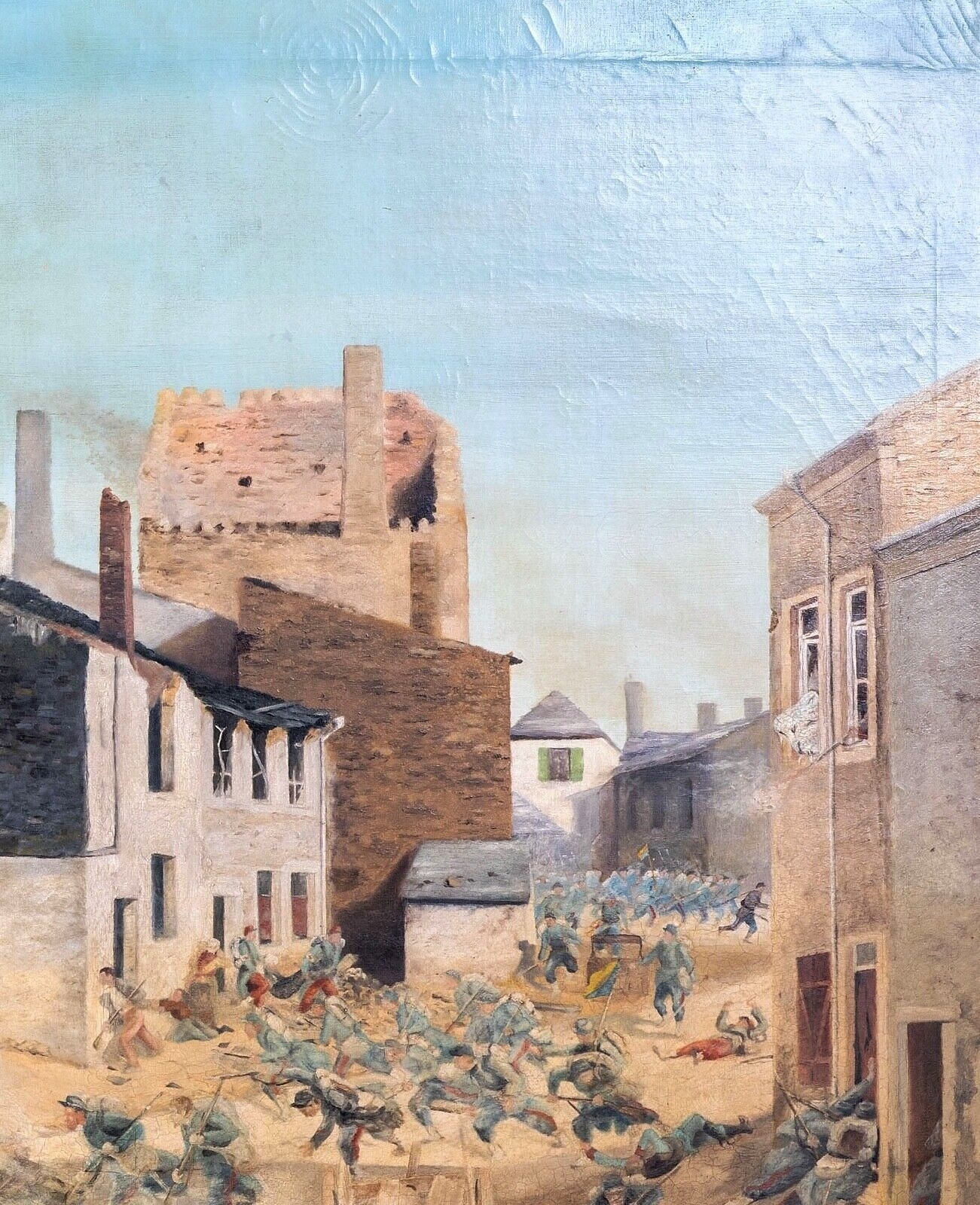 Gustav Mathieu | FRANCO-PRUSSIAN WAR BATTLE OF GAVELOTTE (1870) | MutualArt