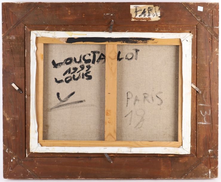 Louis Loustalot | COLORED ABSTRATIVE COMPOSITION (1999) | MutualArt