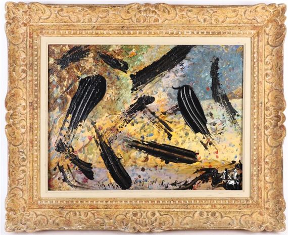 Louis Loustalot | COLORED ABSTRATIVE COMPOSITION (1999) | MutualArt