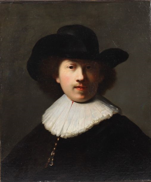 Rembrandt van Rijn | Portrait of an old man in the costume of a rabbi ...