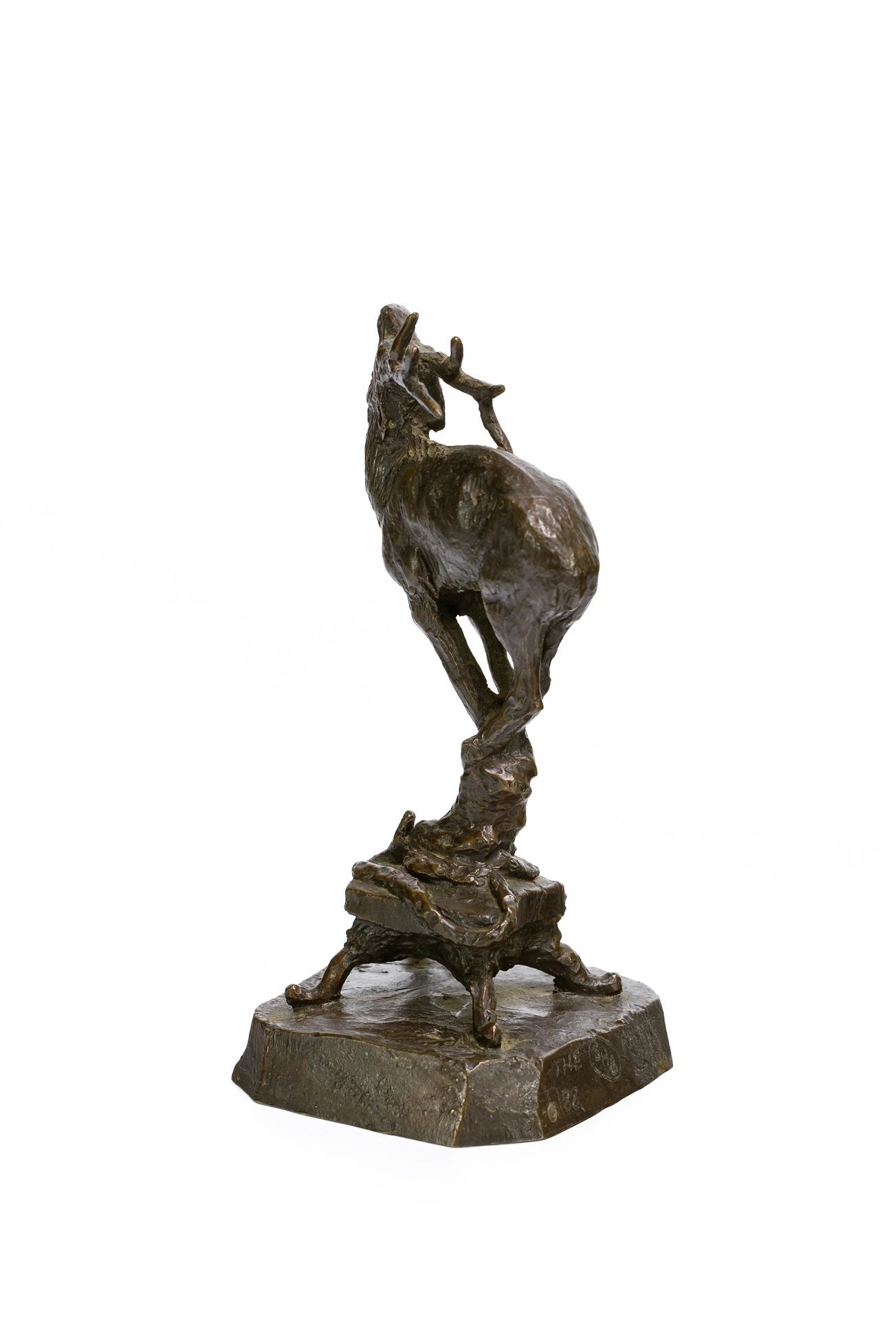Solon Hannibal Borglum | Elk and Snake | MutualArt