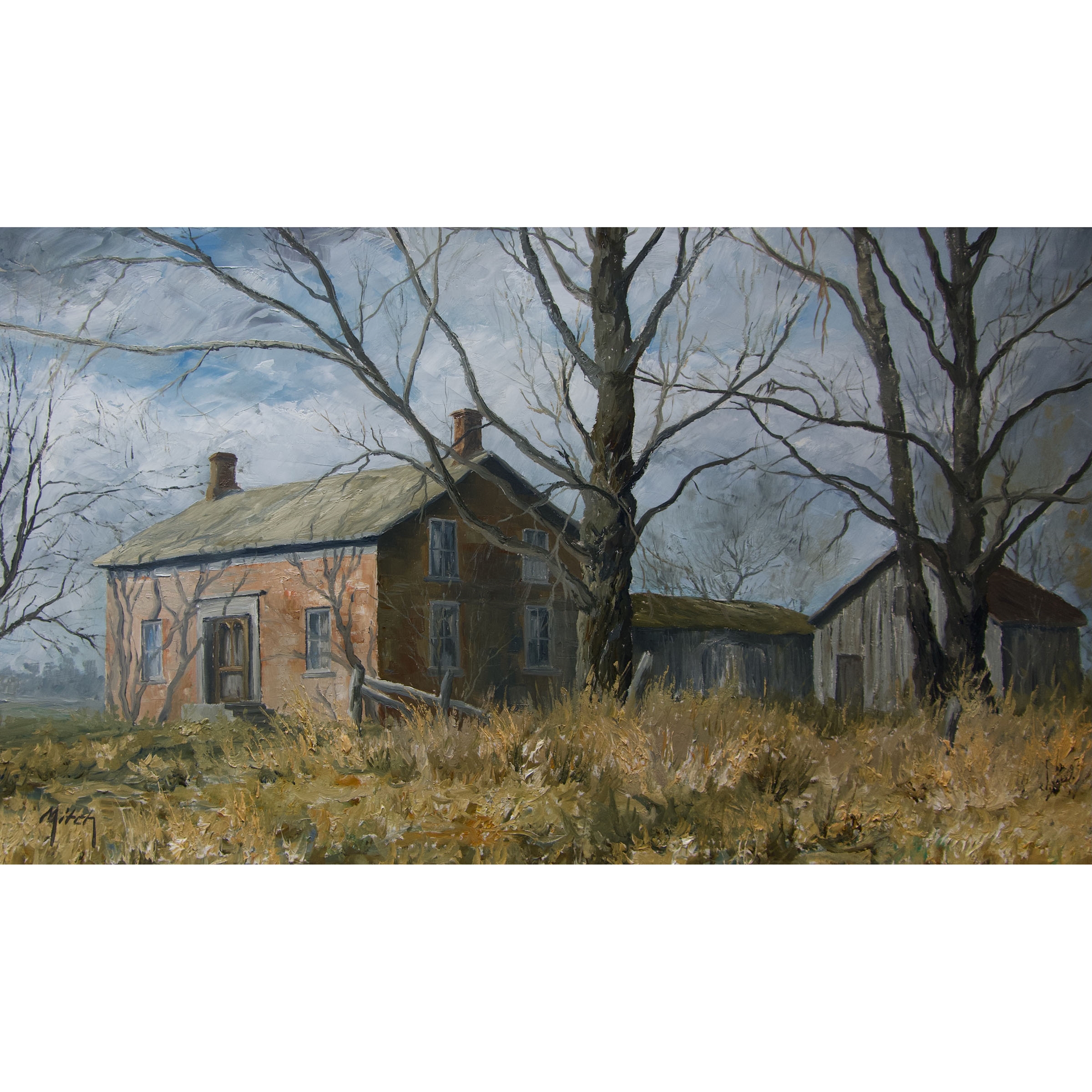 Mitch Keirstead | BARE TREES - WHITBY | MutualArt