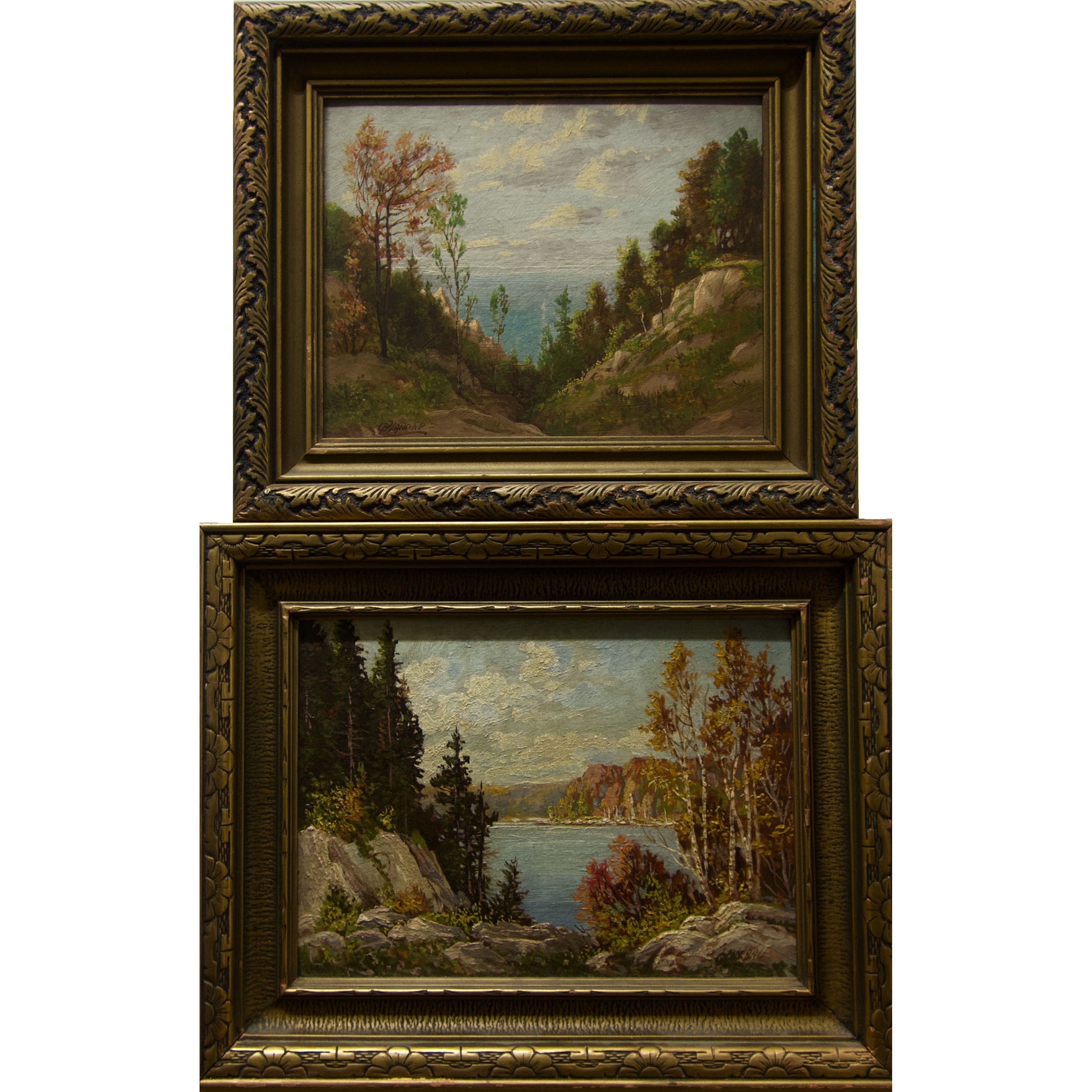Otto Planding | A HILLTOP VIEW & MUSKOKA LAKE | MutualArt