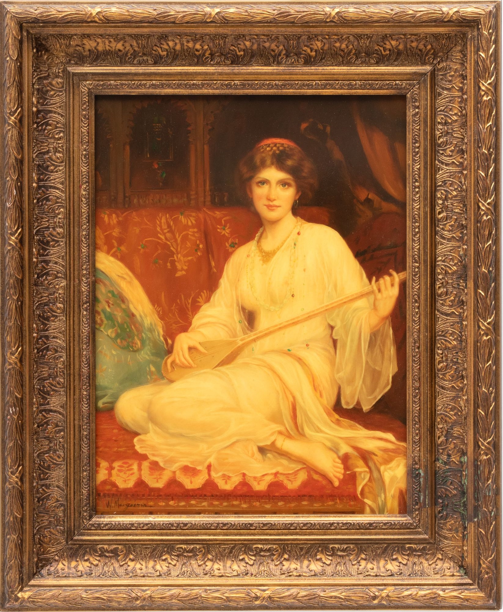 William Clarke Wontner | Portrait of a Beauty (1916) | MutualArt