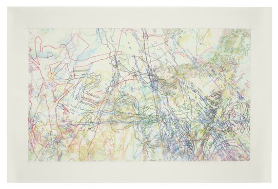 Ingrid Calame | #219 DRAWING (TRACING UP TO L.A. RIVER) (2005) | MutualArt