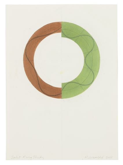 Robert Mangold | Split Ring Study (2010) | MutualArt