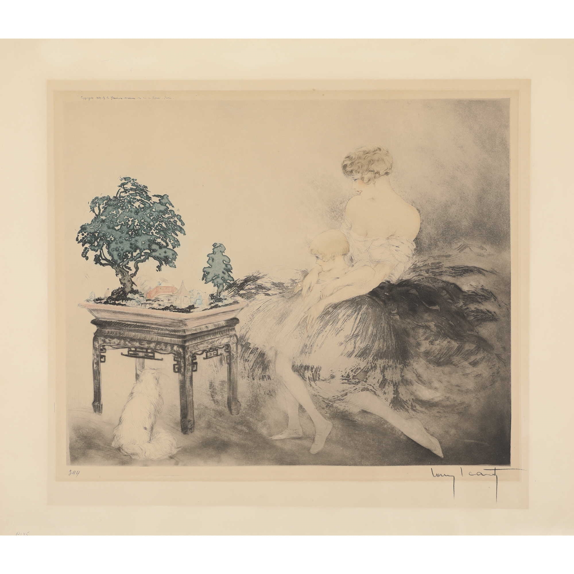 Louis Icart | Melody Hour (H., C. & I. 437) (1934) | MutualArt