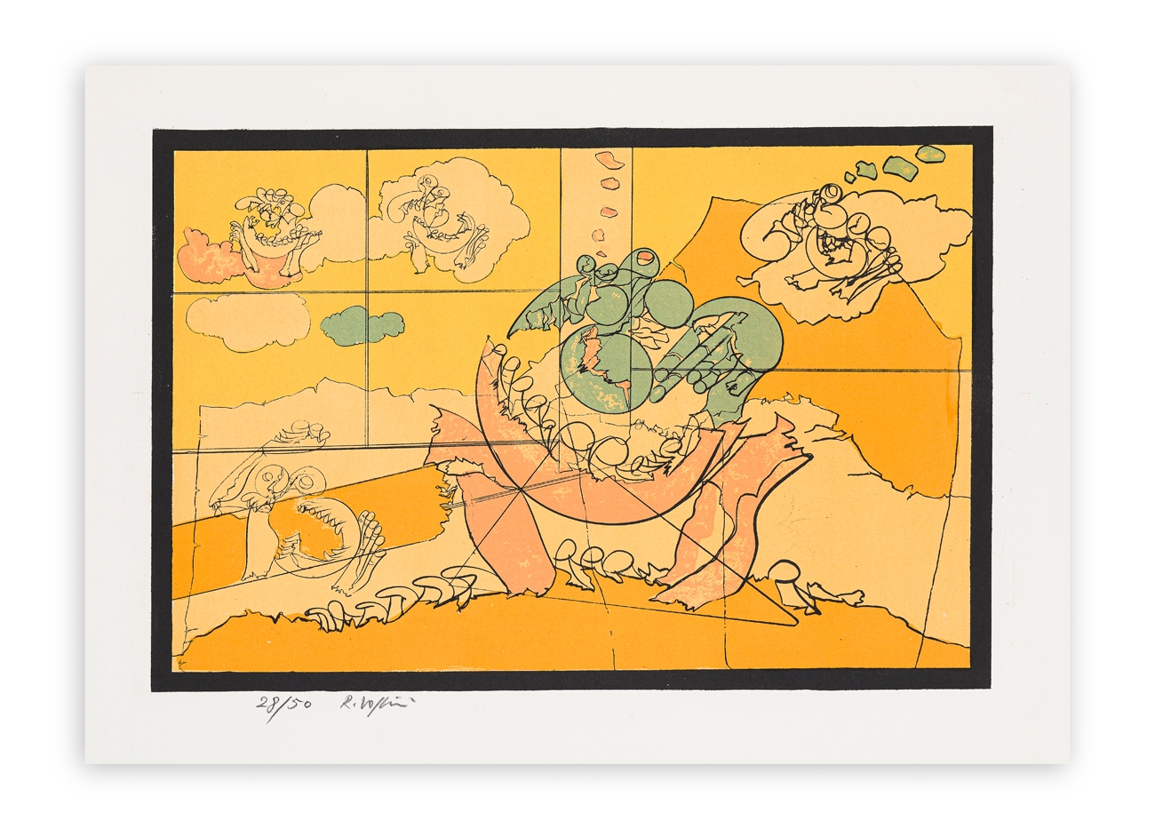 Renato Volpini | Lotto unico composto da 3 opre grafiche (1965) | MutualArt