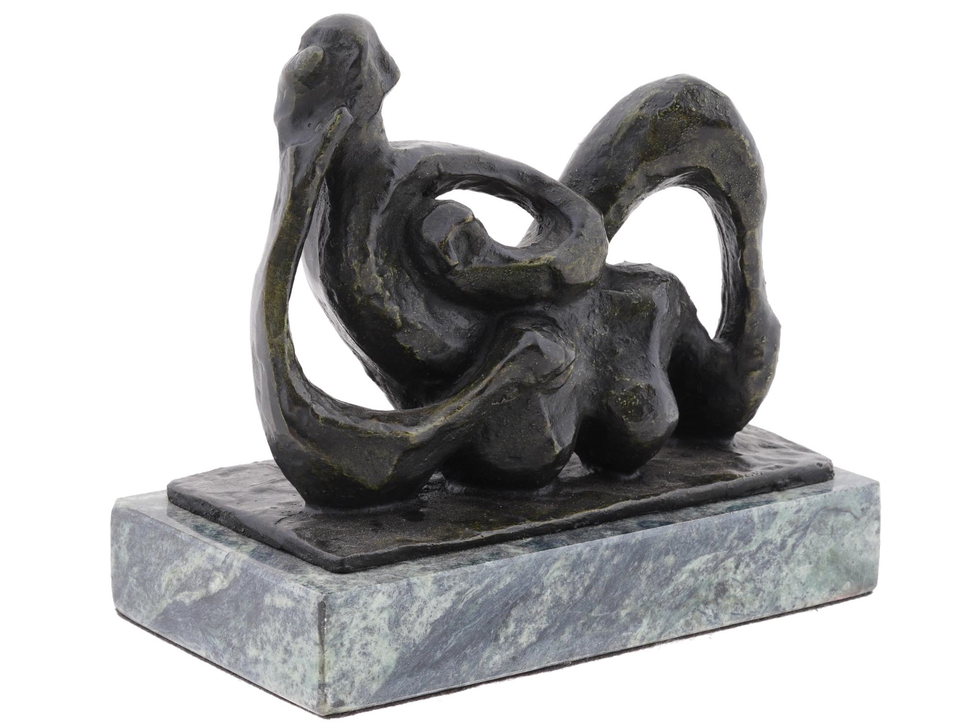 Jacques Lipchitz | abstract bronze sculpture Hagar | MutualArt