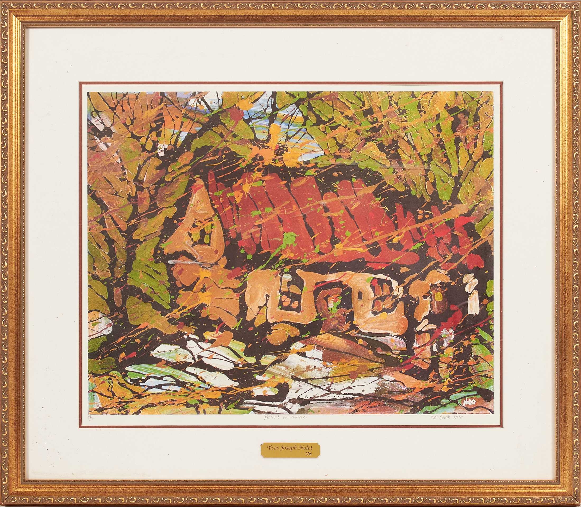 Yves-Joseph Nolet | Festival des couleurs | MutualArt