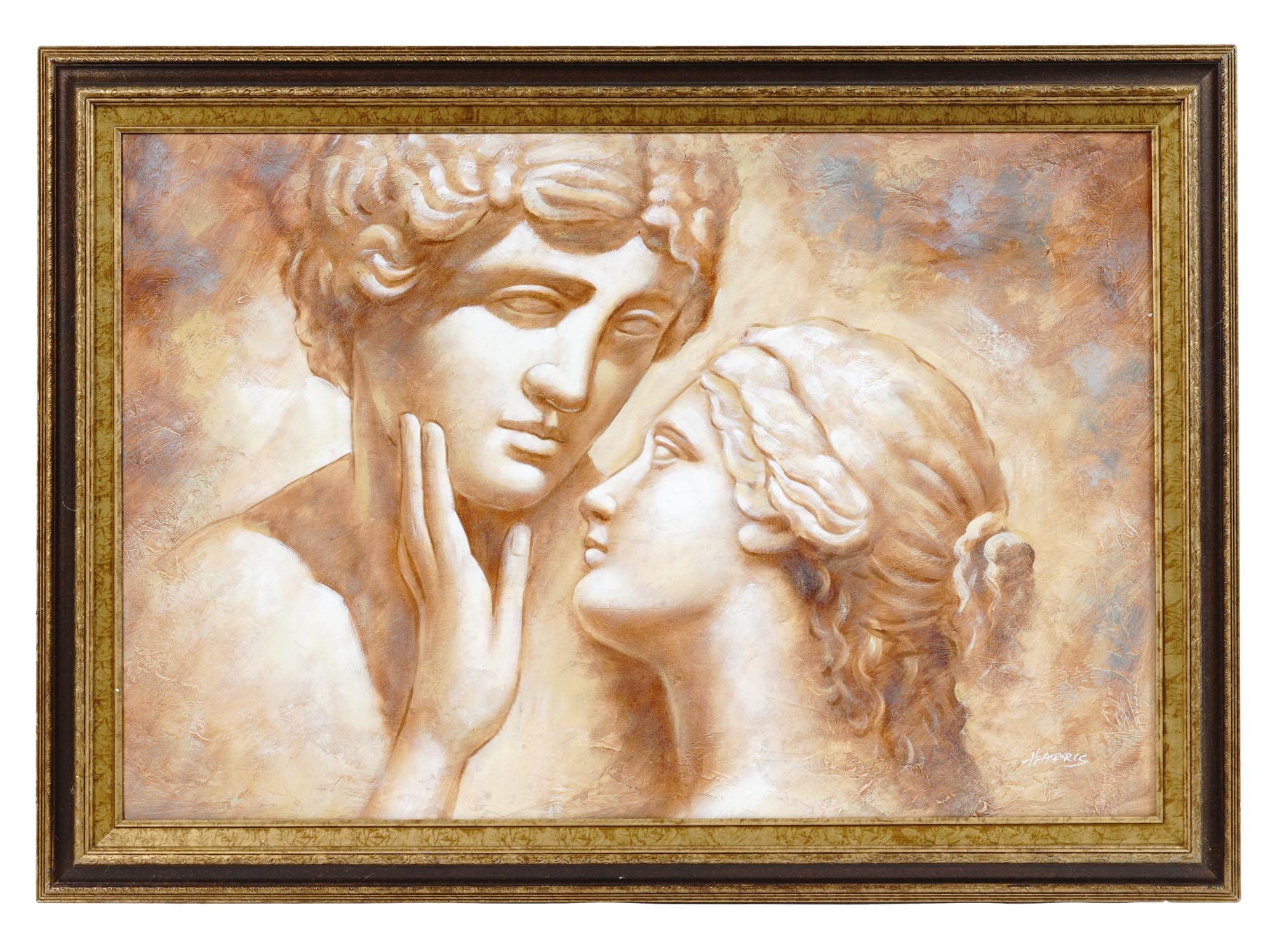 W. Harris | The artwork depicts two Ancient Greek or Roman gods as ...