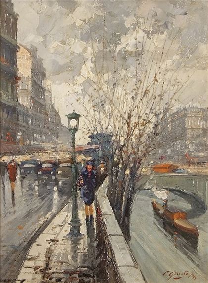 Fausto Giusto | Parisian Boulevard | MutualArt