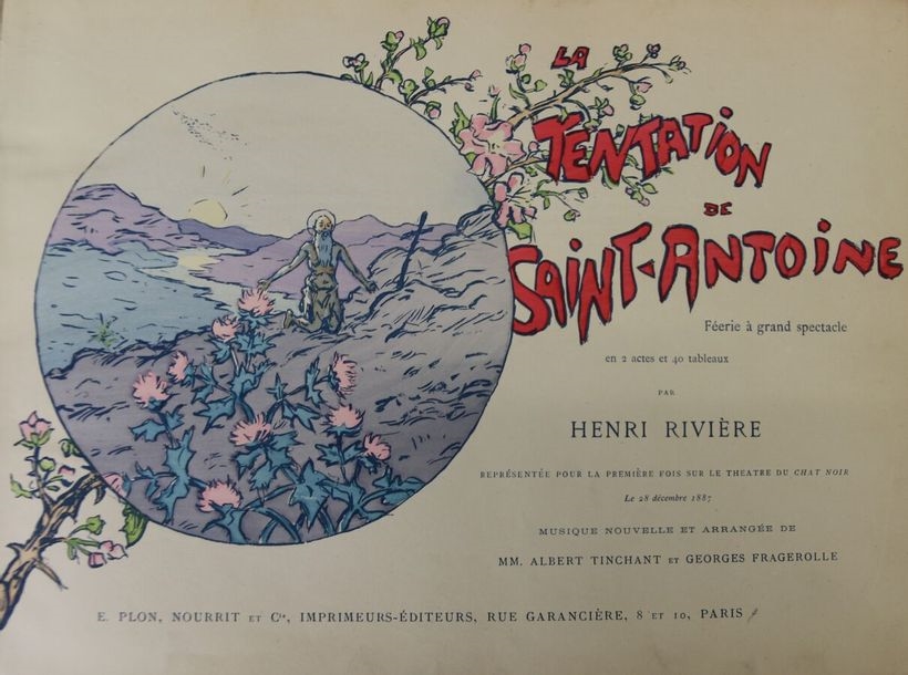 Henri Rivière | La tentation de Saint-Antoine, Féerie à grand spectacle ...