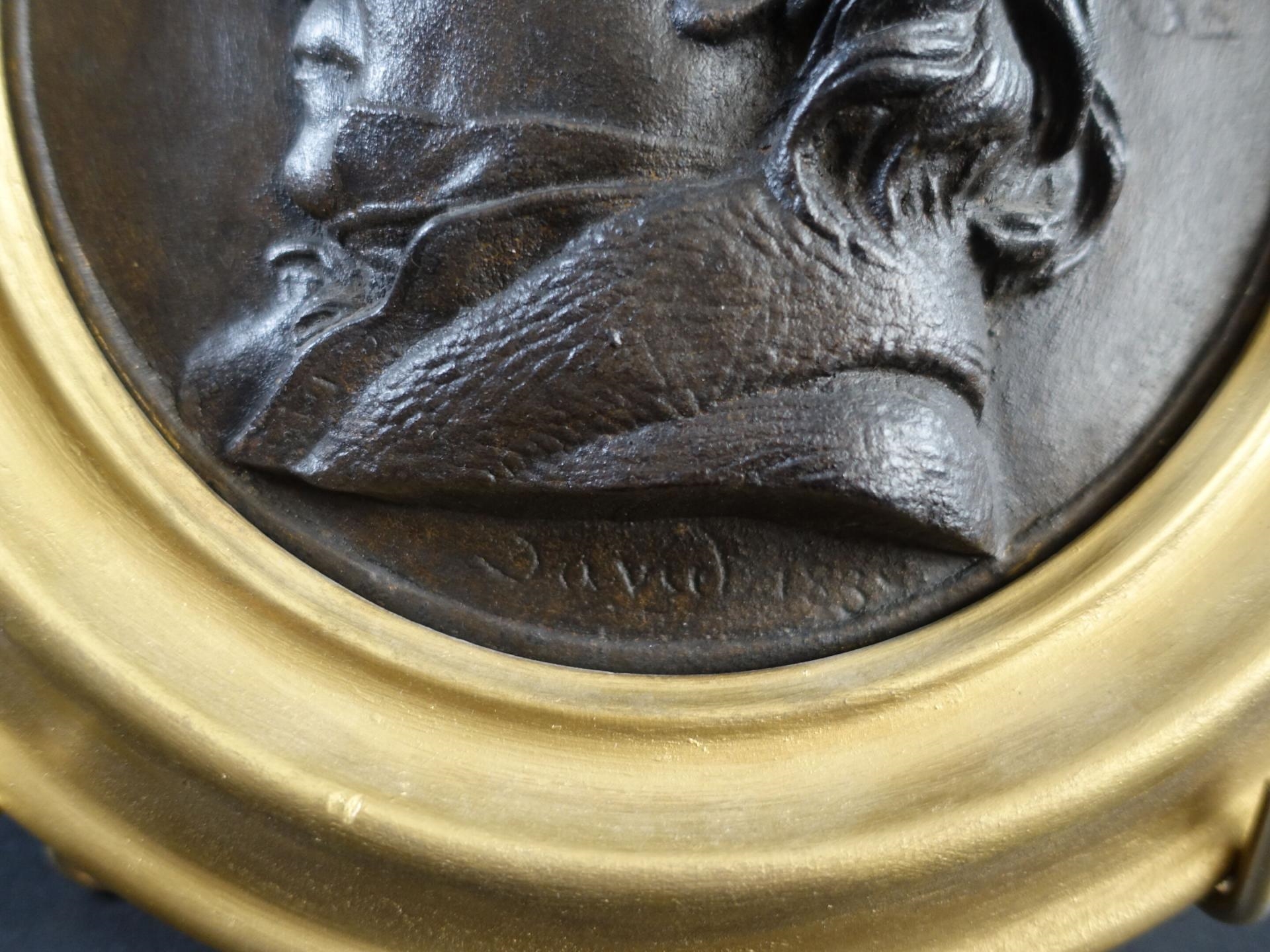Pierre Jean David d'Angers | Portrait de profil de Thénard (1838 ...