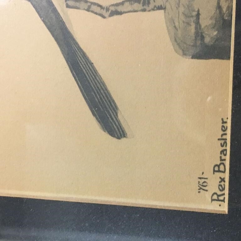 Rex Brasher | COLORED ENGRAVING OF BIRDS | MutualArt