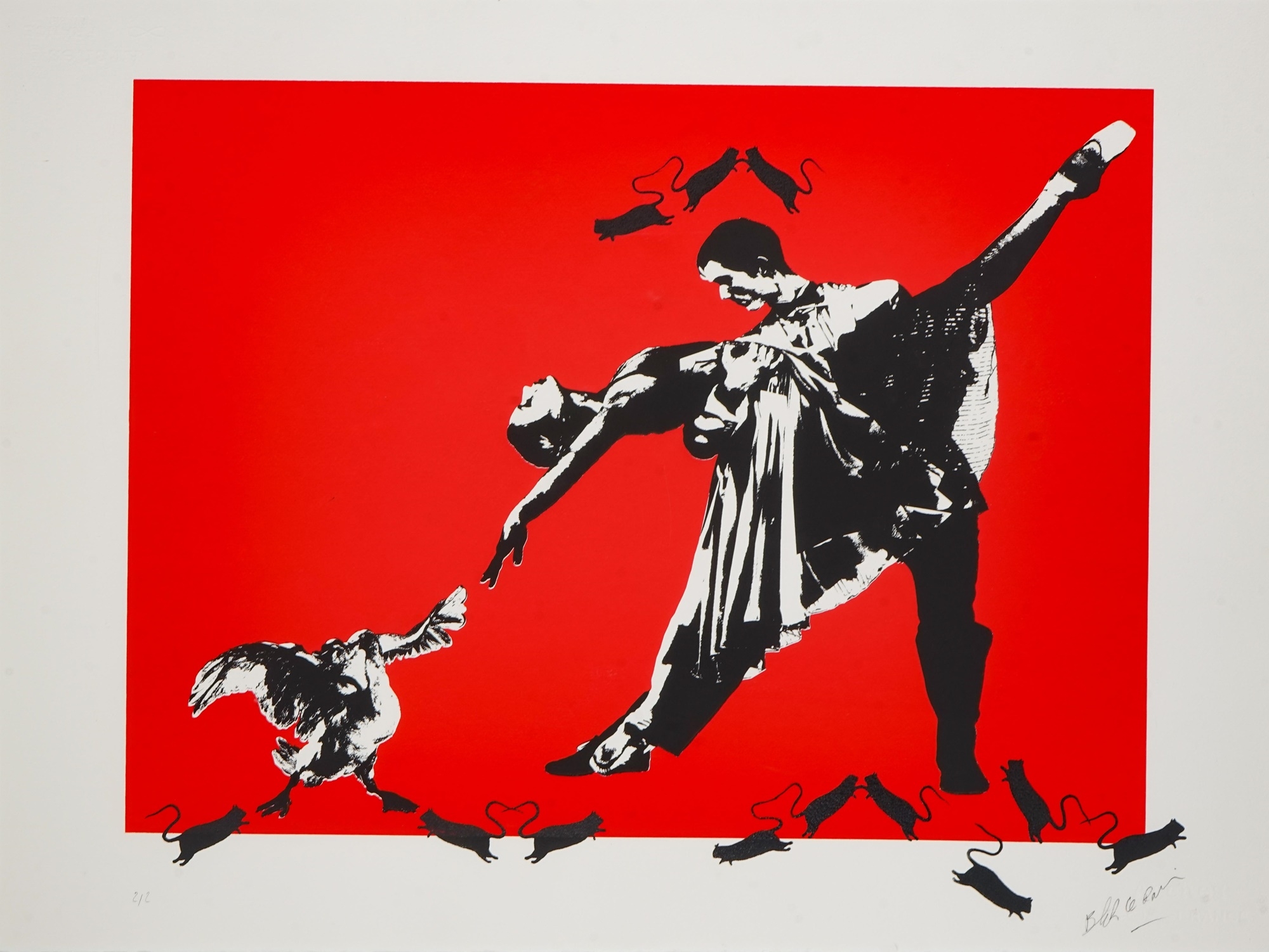 Blek Le Rat | Last Tango In Paris (12 Rats) (2017) | MutualArt