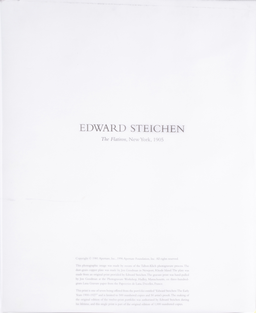 Edward Steichen | Flatiron Building (1981) | MutualArt