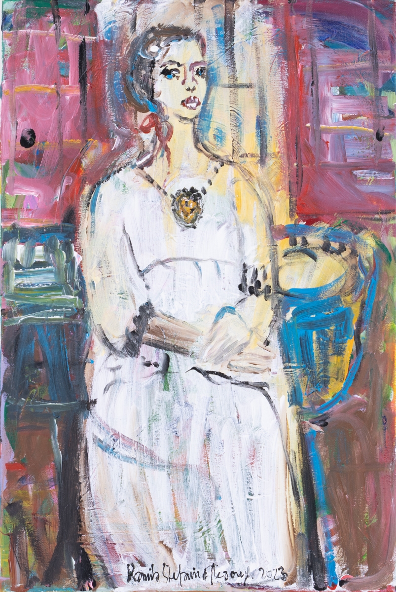 Kamila Stefania Tkaczyk | Biała sukienka, 2023 (2023) | MutualArt