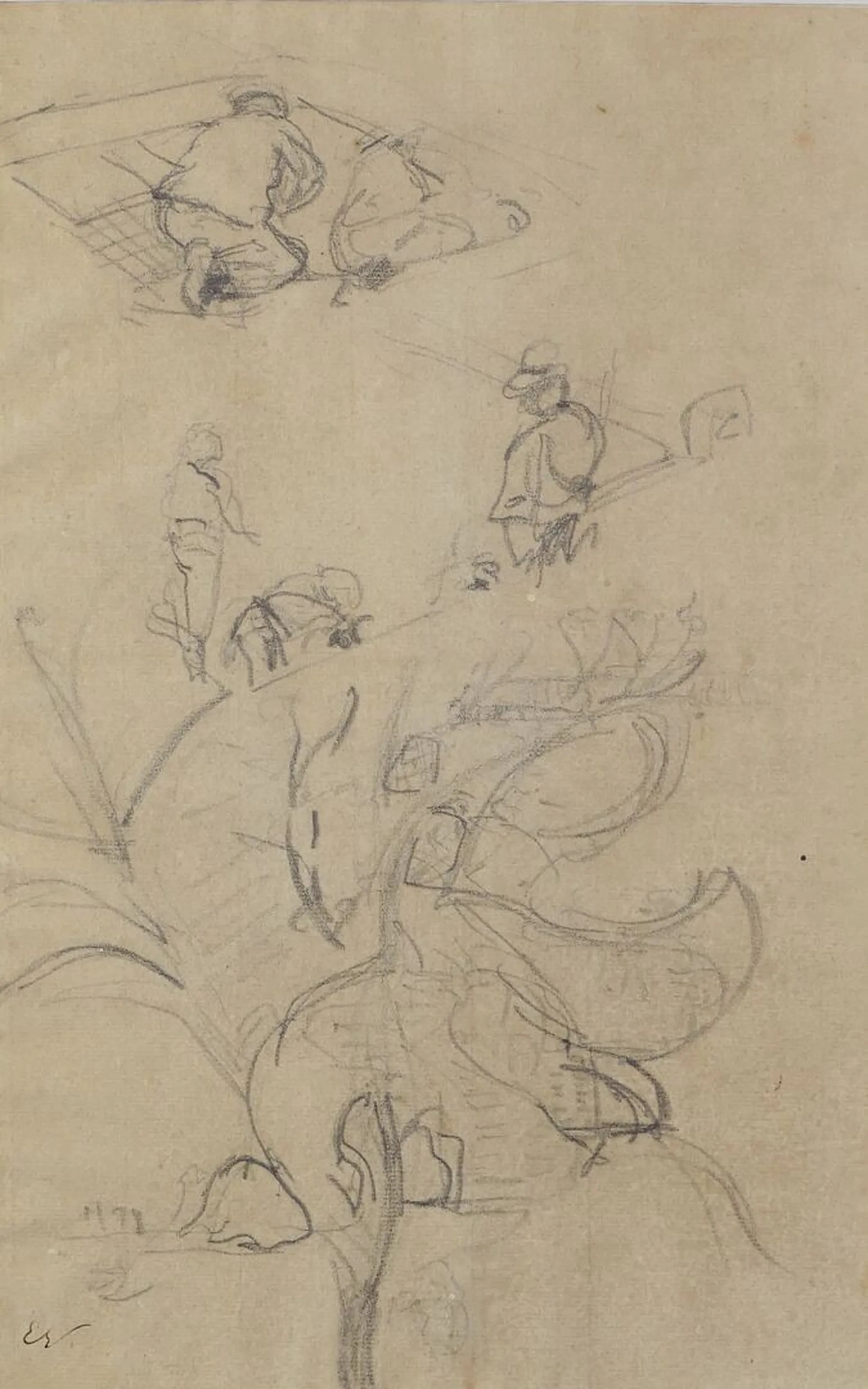 Édouard Vuillard | Etude de personnage | MutualArt