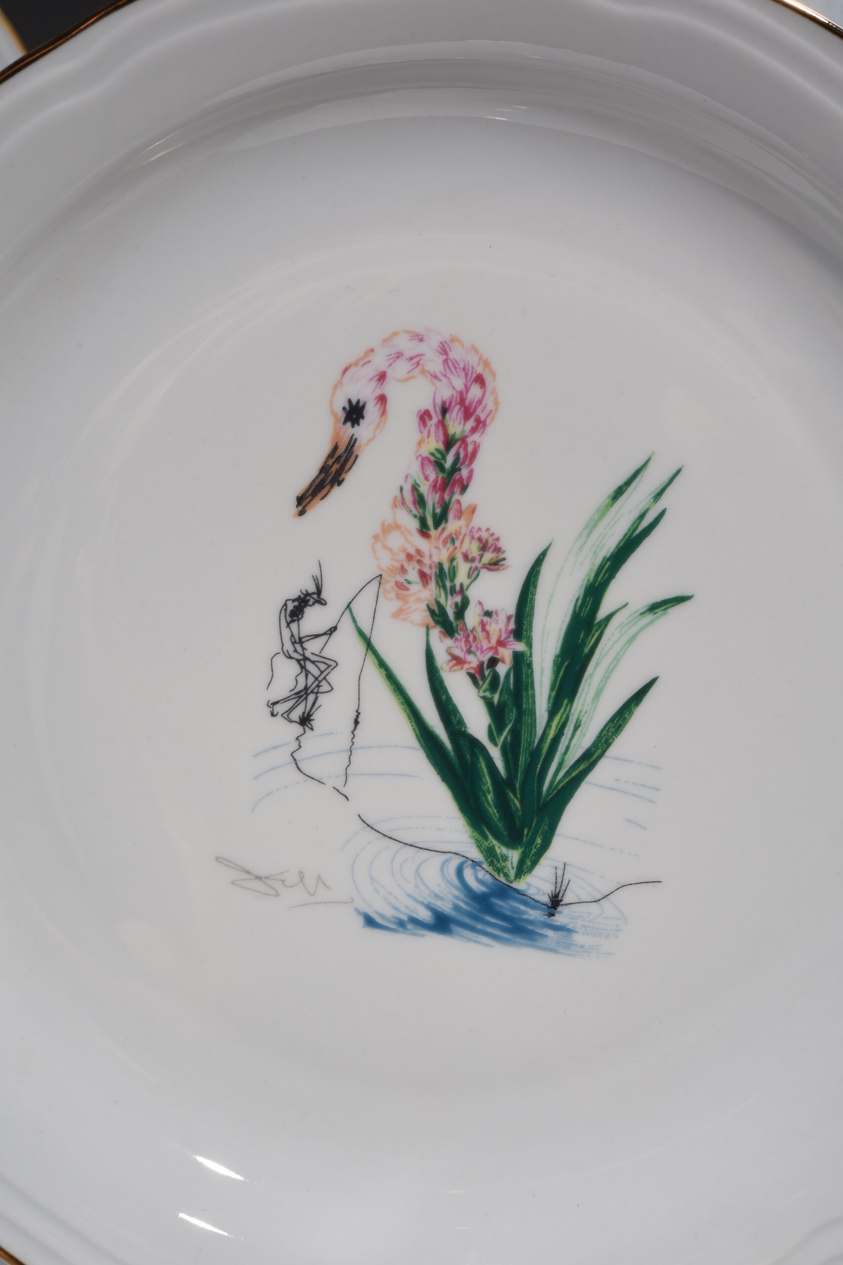 Salvador Dalí | Porcelain service model of Dalinian Flowers “Romance ...