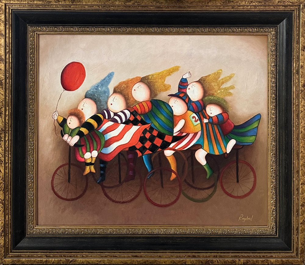 Joyce Roybal | The Cyclists | MutualArt
