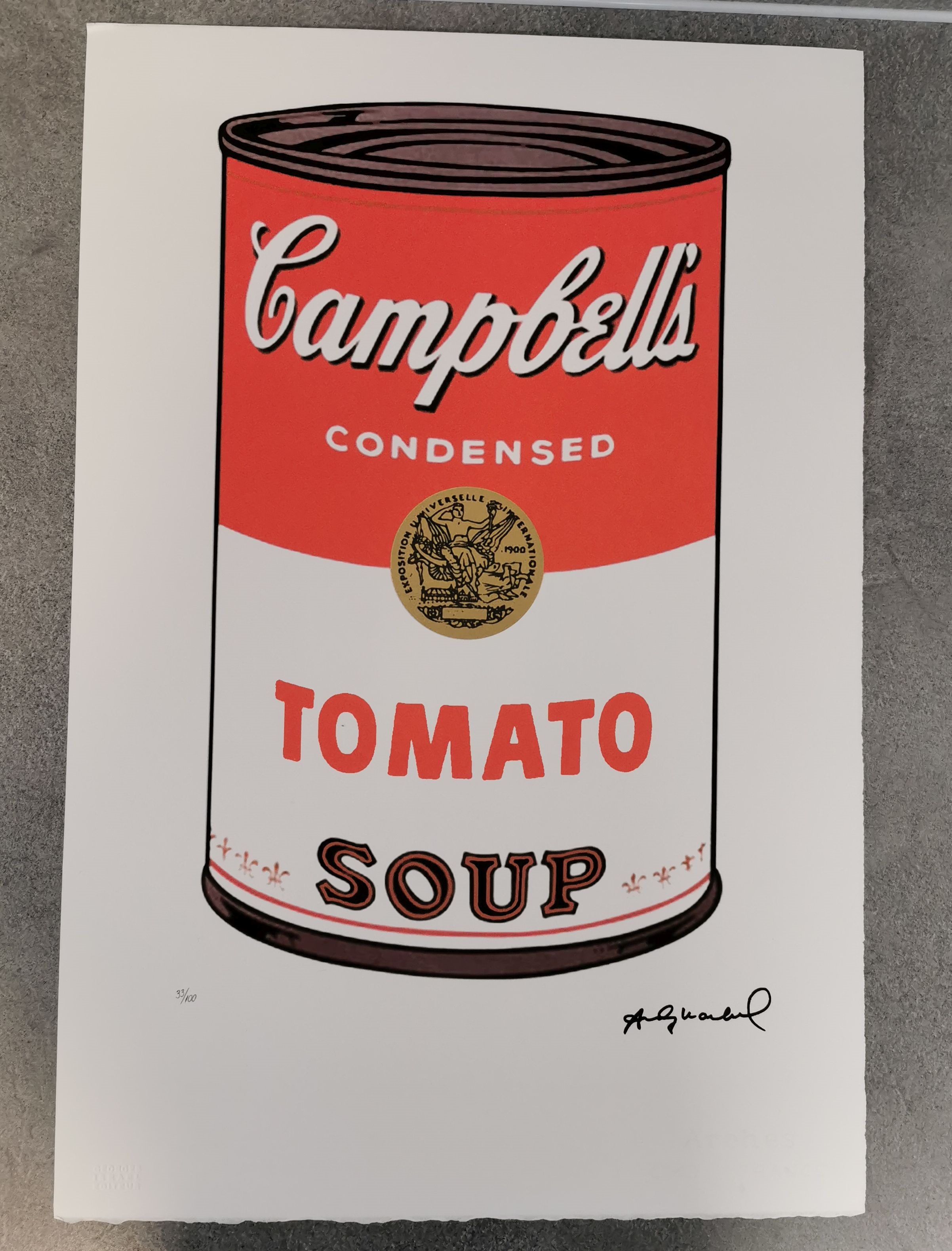 Andy Warhol | Campbell's Tomato Soup | MutualArt