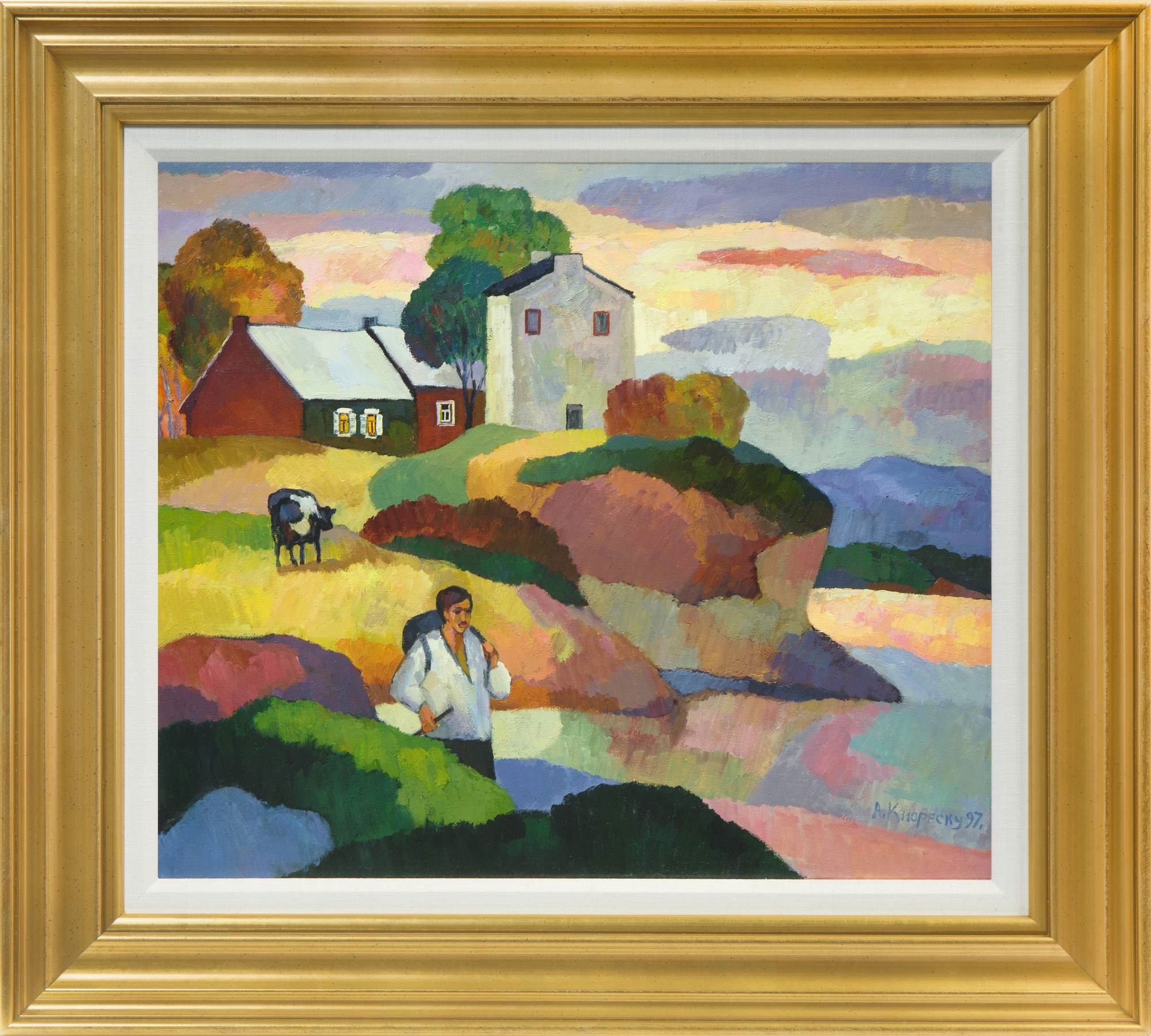 Andrei Kioresku | Mountainside Village, 1997 (1997) | MutualArt