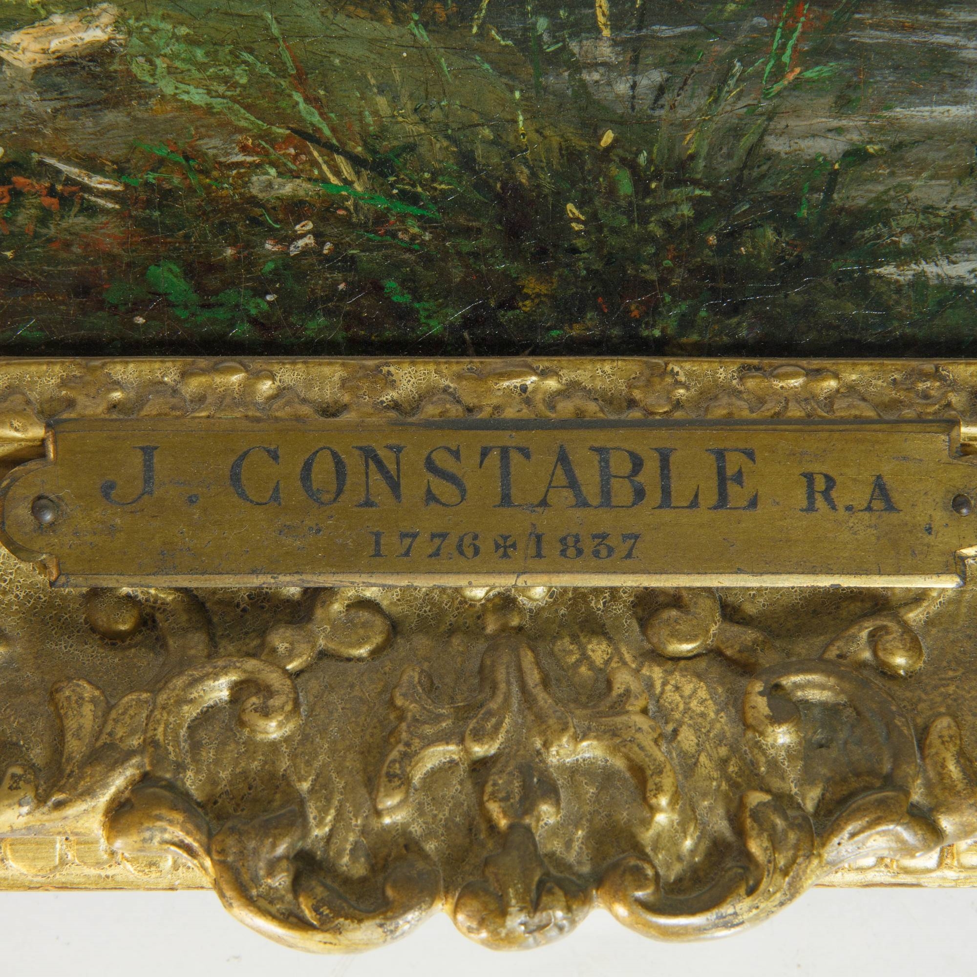 John Constable | River Landscape | MutualArt