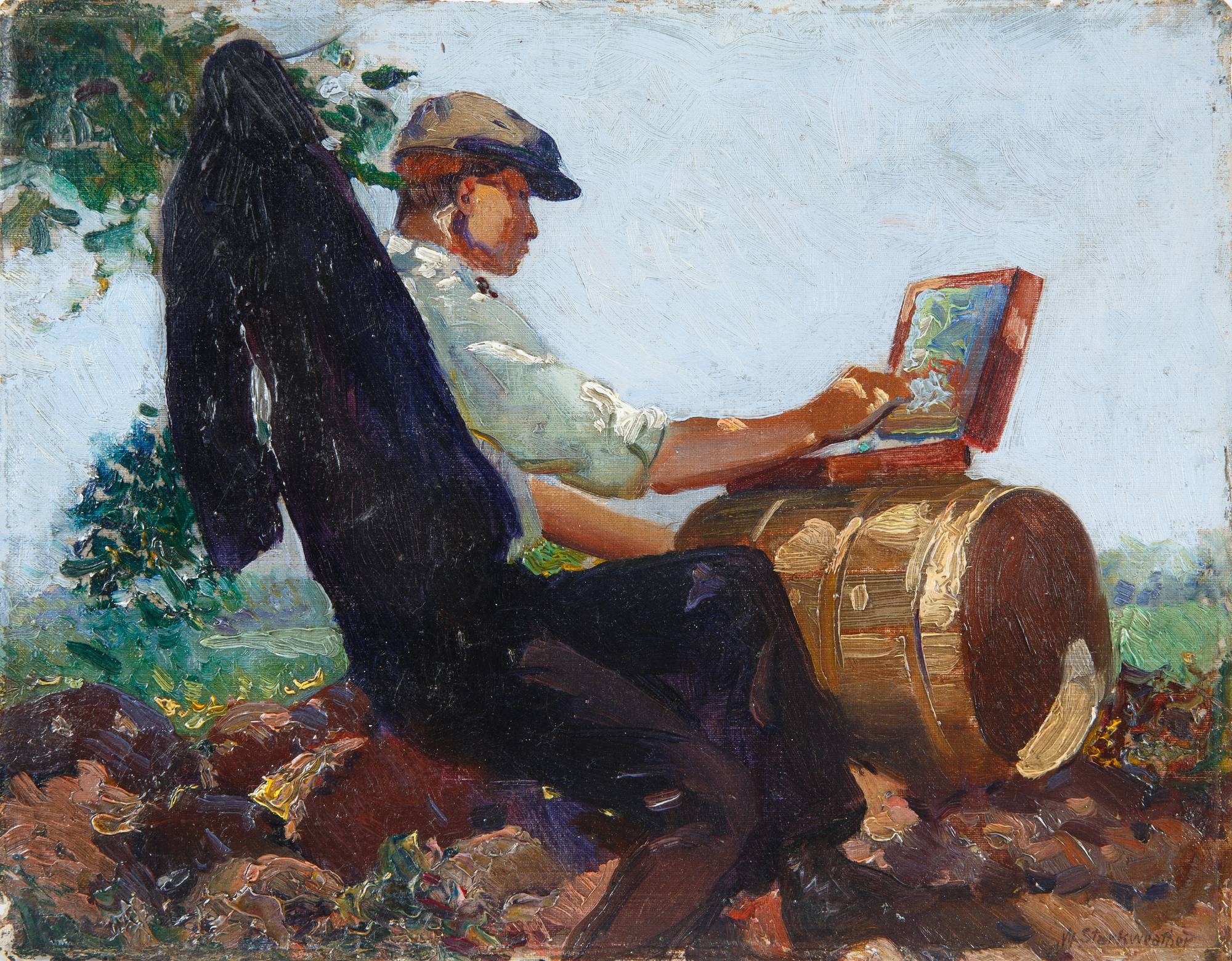 William Edward Bloomfield Starkweather | OUTDOOR PAINTER, KARL LARSEN ...