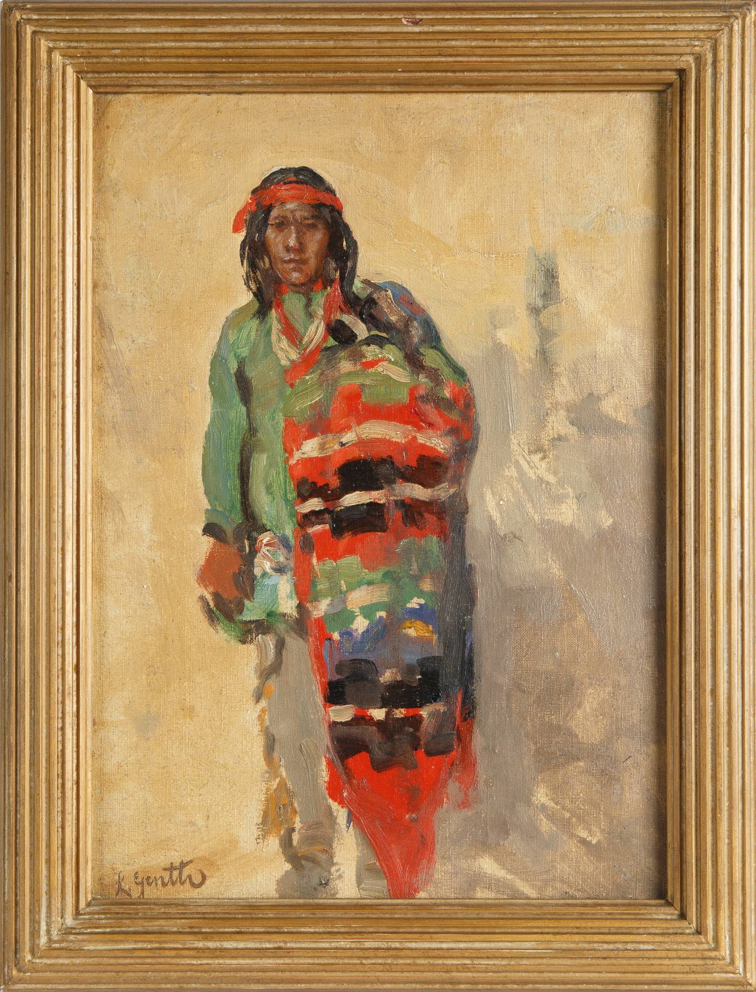 Lillian Mathilde Genth | Portrait of an Indigenous Person | MutualArt