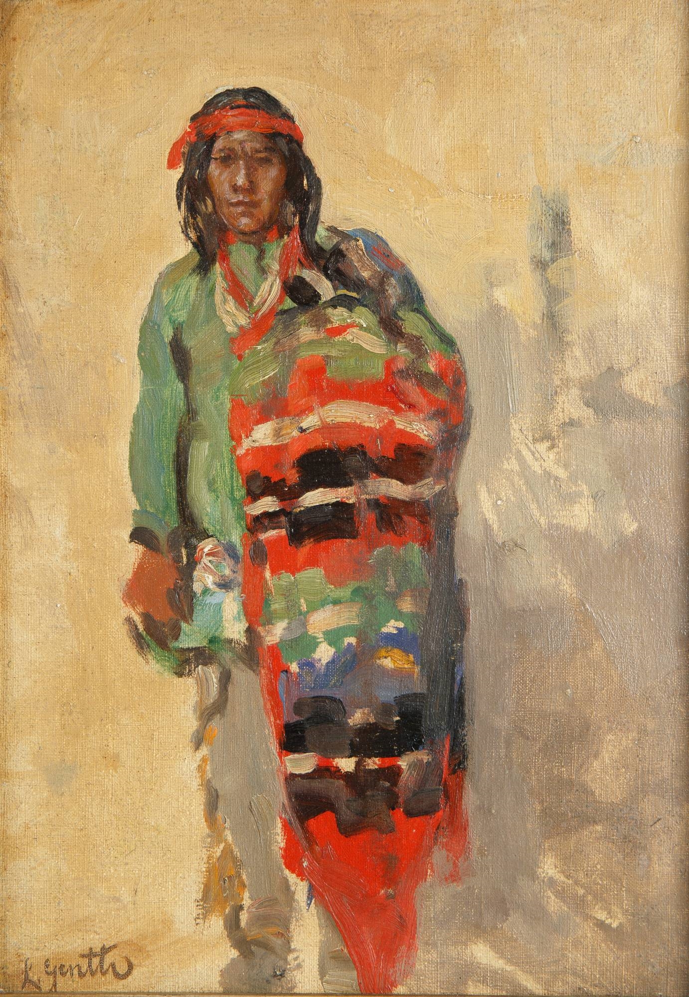 Lillian Mathilde Genth | Portrait of an Indigenous Person | MutualArt