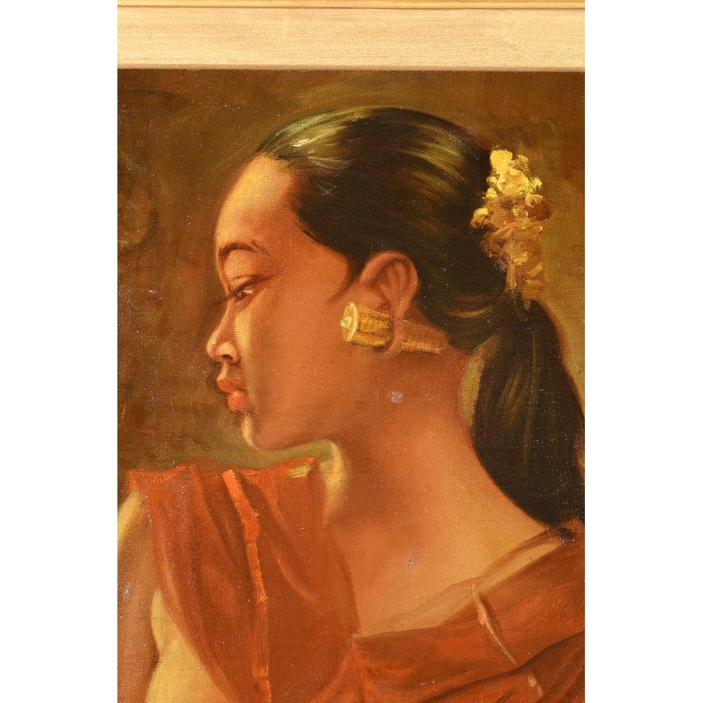 Albert Besnard | Portrait d’une balinaise | MutualArt