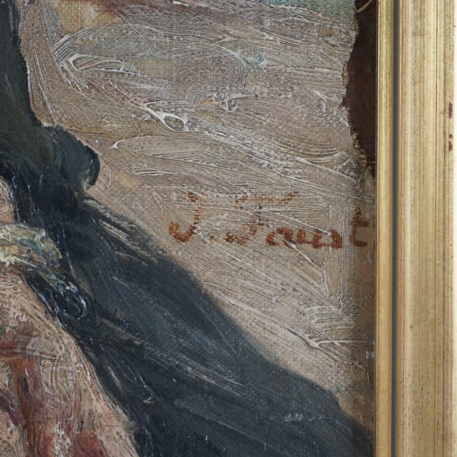Joseph Faust | Portrait de jeune femme | MutualArt