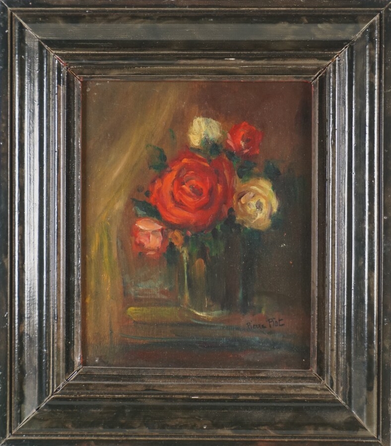 Pierre Piot | Nature morte aux fleurs | MutualArt