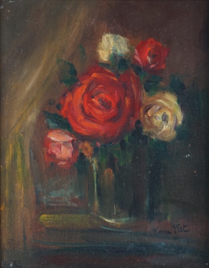 Pierre Piot | Nature morte aux fleurs | MutualArt