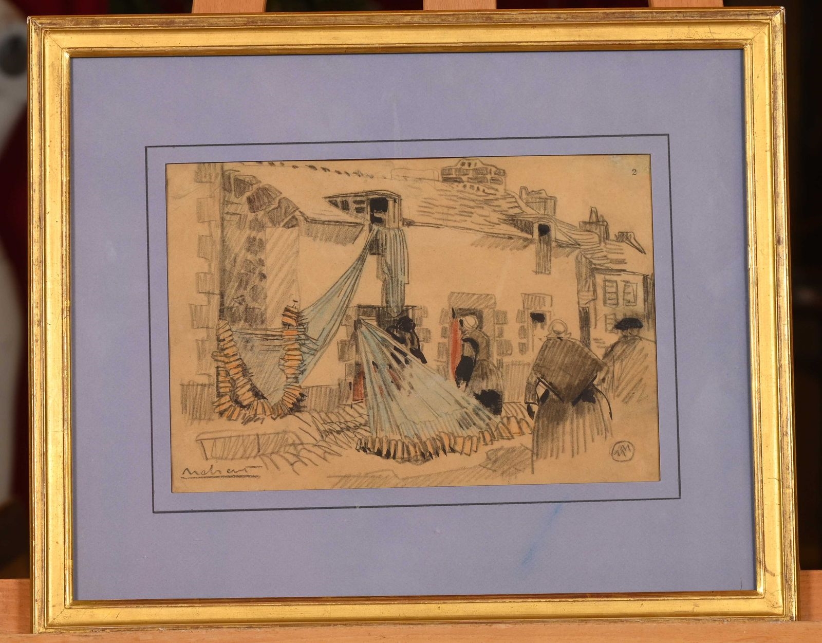 Mathurin Méheut | Les filets bleus | MutualArt