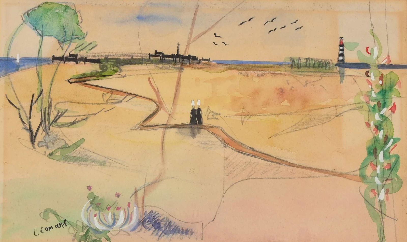 Maurice Leonard | Les Bigoudènes (1952) | MutualArt