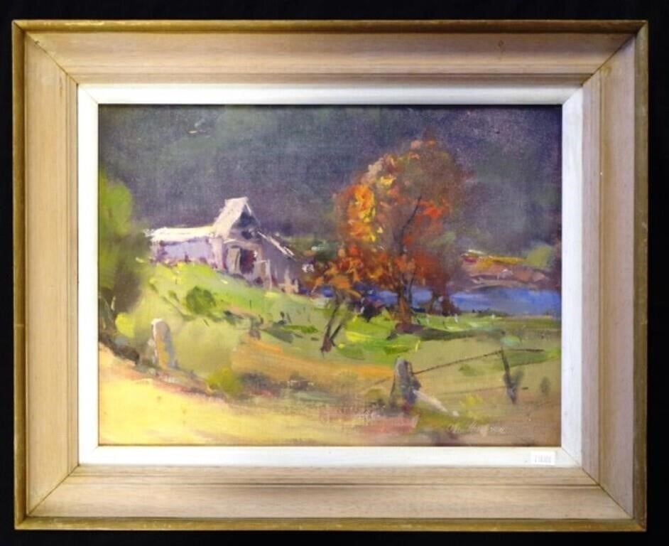 Allan Hansen | Allen Adolf Peter Hansen (1911- 2000)Valley Autumn ...