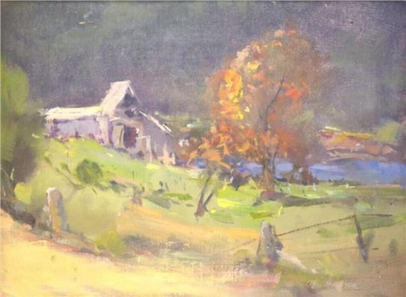 Allan Hansen | Allen Adolf Peter Hansen (1911- 2000)Valley Autumn ...