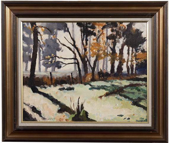 R. B. Watson | Fog in the Forest Kaitoke (1911) | MutualArt