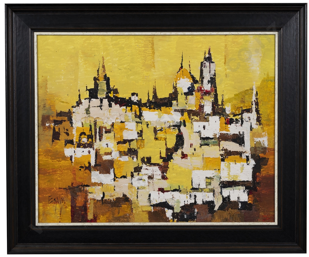 Tom Esplin | Hill Town (1915) | MutualArt