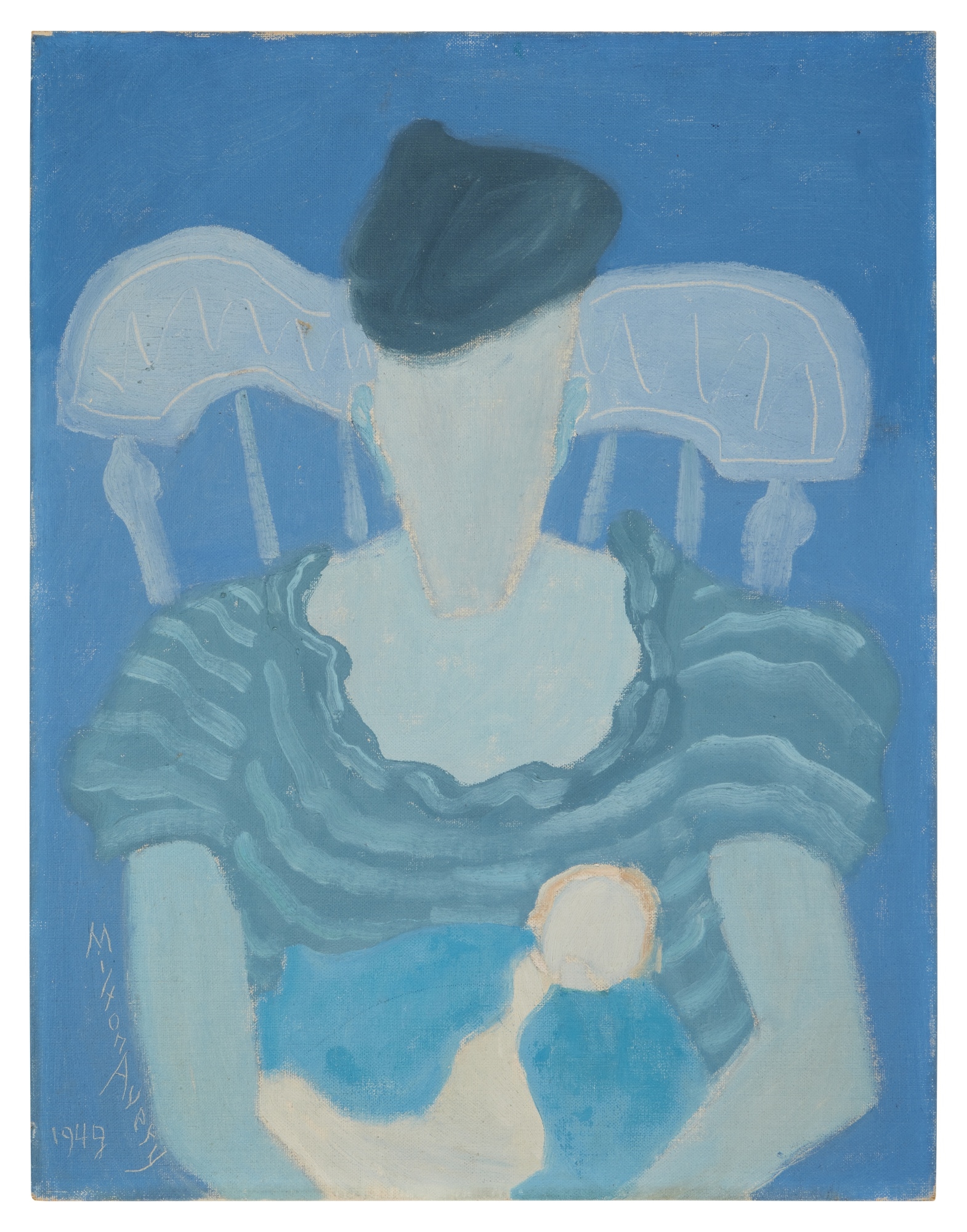 Milton Avery | HOMEWORK (1946) | MutualArt