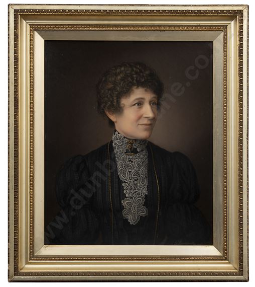 Gottfried Lindauer | Portraits of Mr & Mrs William Anthony (1906 ...