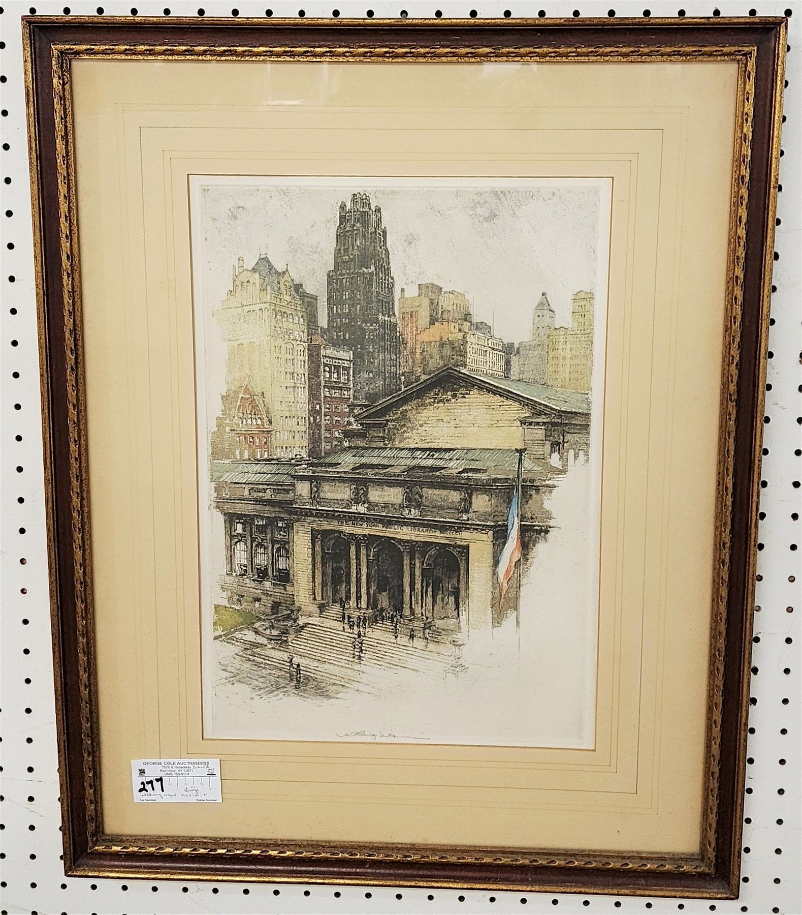 Luigi Kasimir | NY PUBLIC LIBRARY | MutualArt