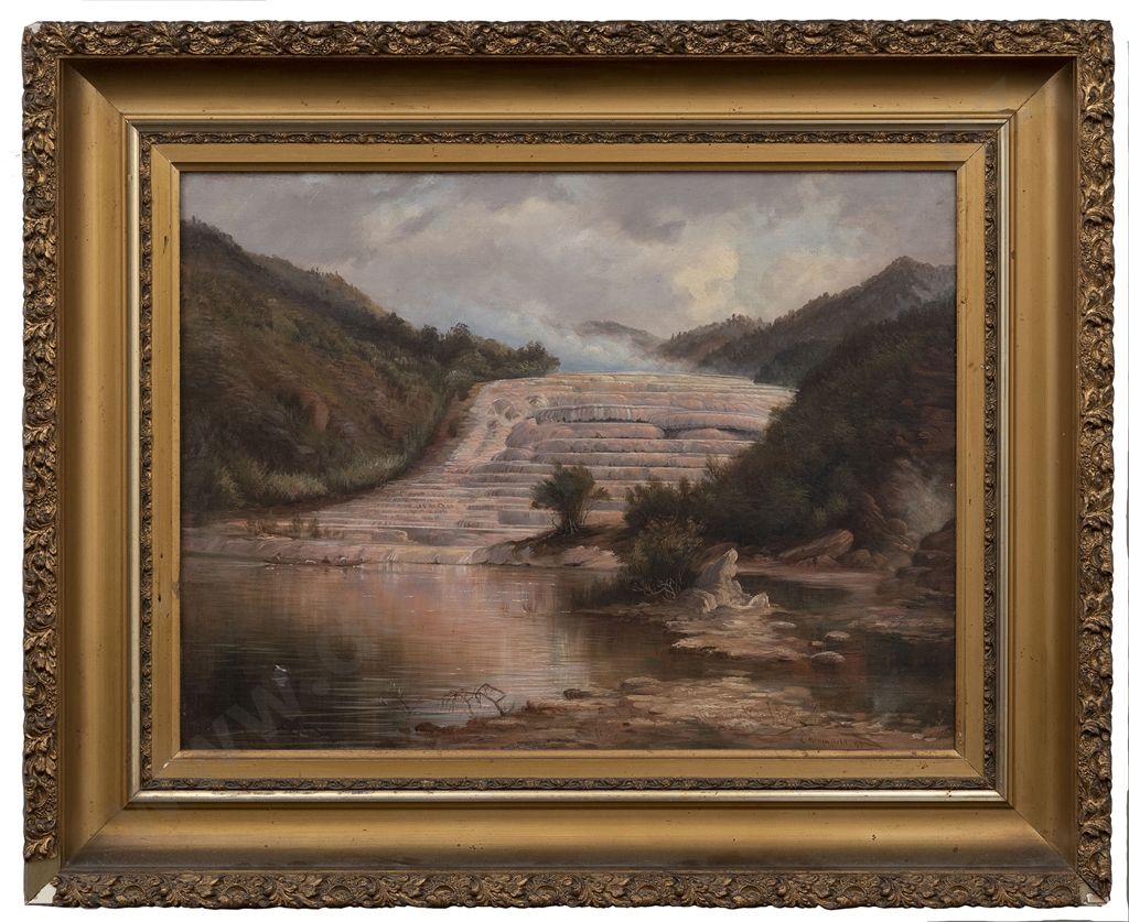 Charles Blomfield | Pink & White Terraces (2) (1897) | MutualArt