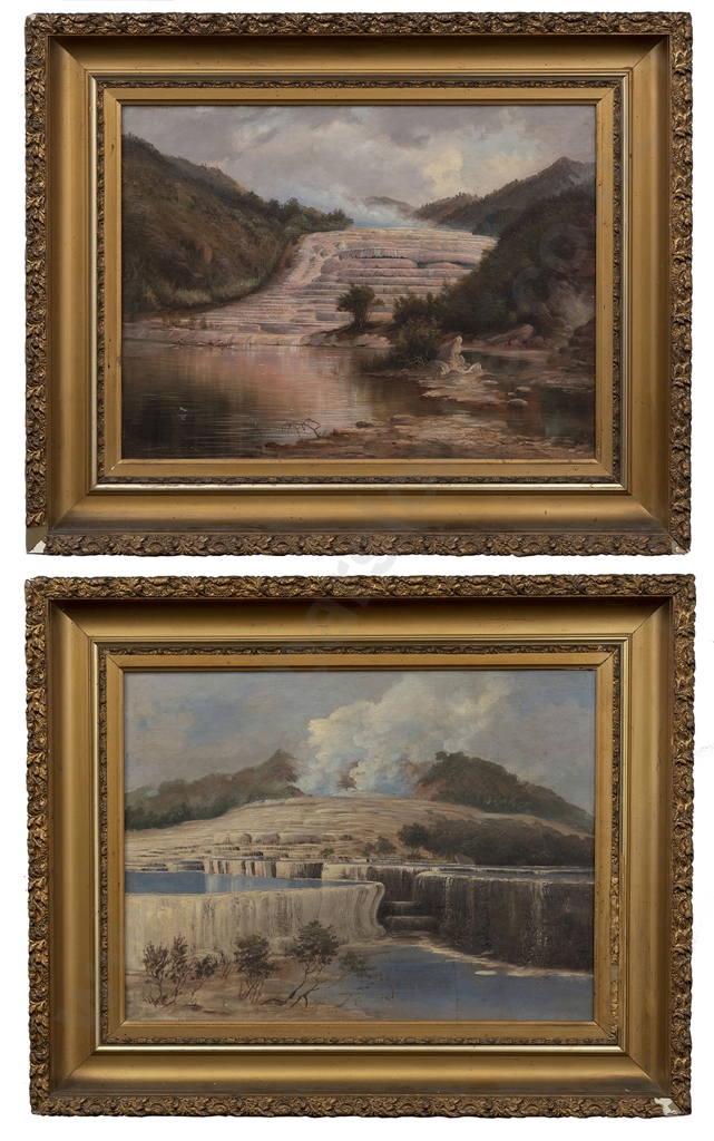 Charles Blomfield | Pink & White Terraces (2) (1897) | MutualArt