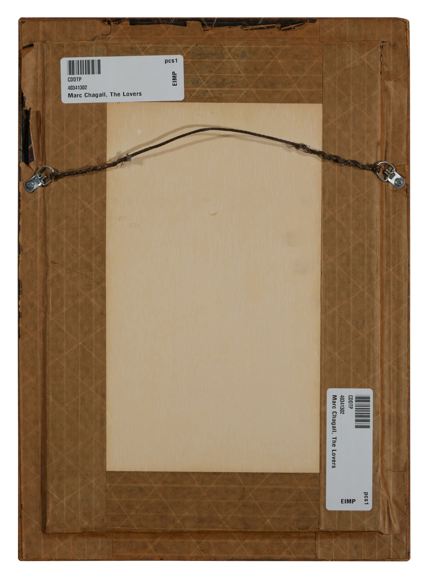 Marc Chagall | Souvenir de Bella pour Monroe Wheeler (1946 - 1947 ...