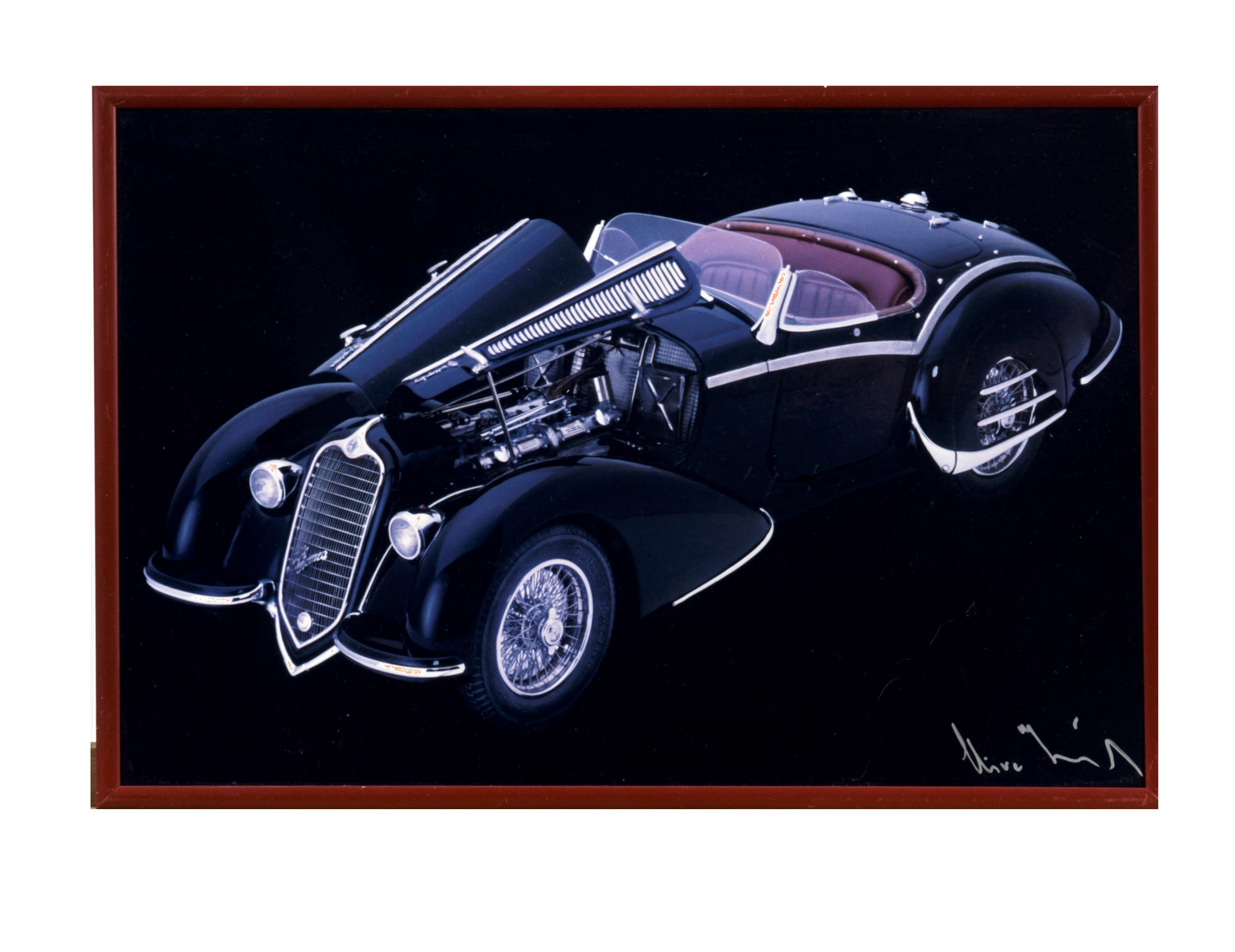 Gerald Wingrove | A 1:15 scale model of a 1938 Alfa Romeo 8C 2900 ...
